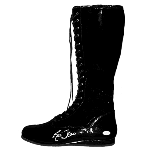 Signed Wrestling Boots - WWE Autographs — RSA