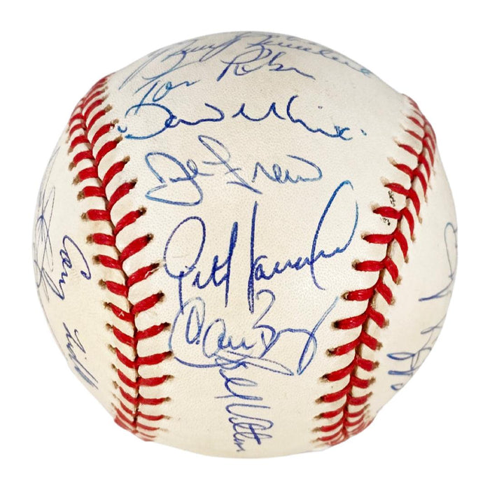 30-Signature 1997 New York Mets Signed Rawlings Official National Leag ...