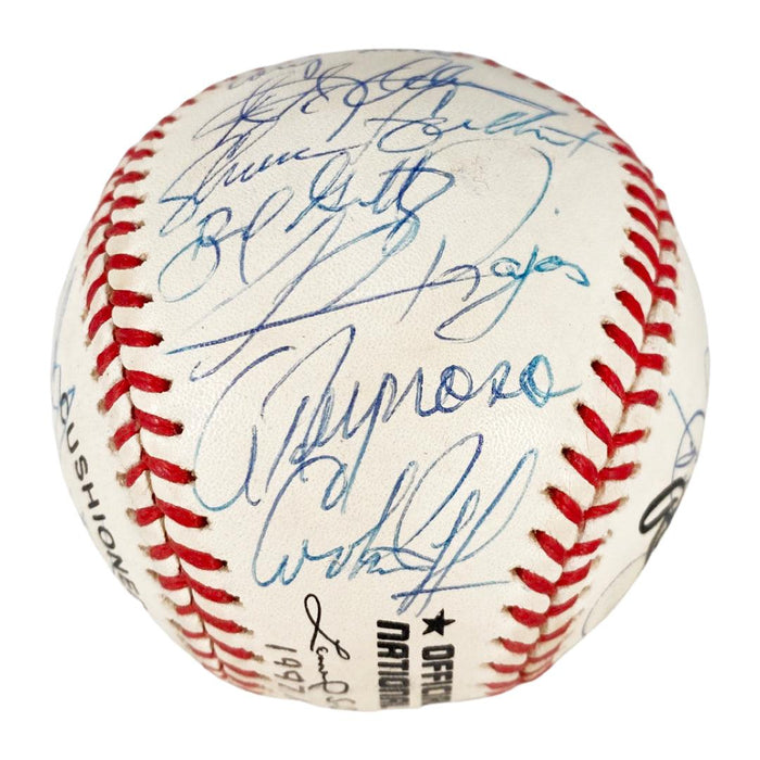 30-Signature 1997 New York Mets Signed Rawlings Official National Leag ...