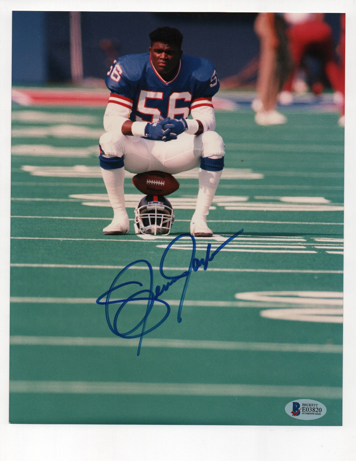 Lawrence Taylor Signed 8x10 Photo (Beckett E03820) — RSA