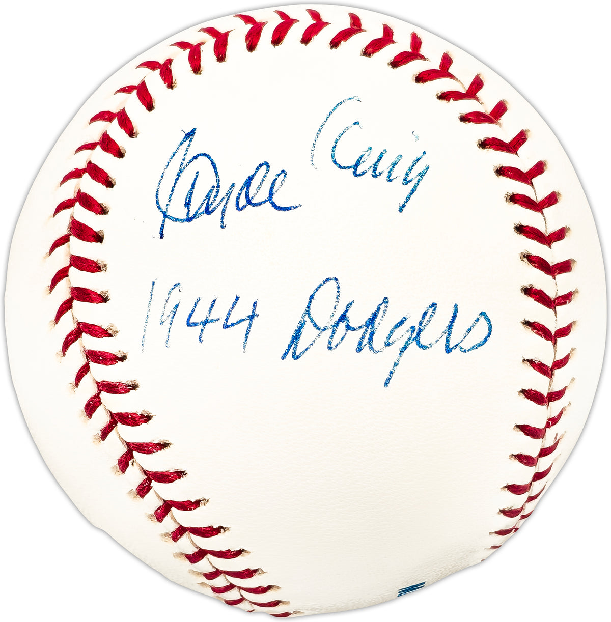 Clyde King Autographed Official MLB Baseball Brooklyn Dodgers "1944 Do ...
