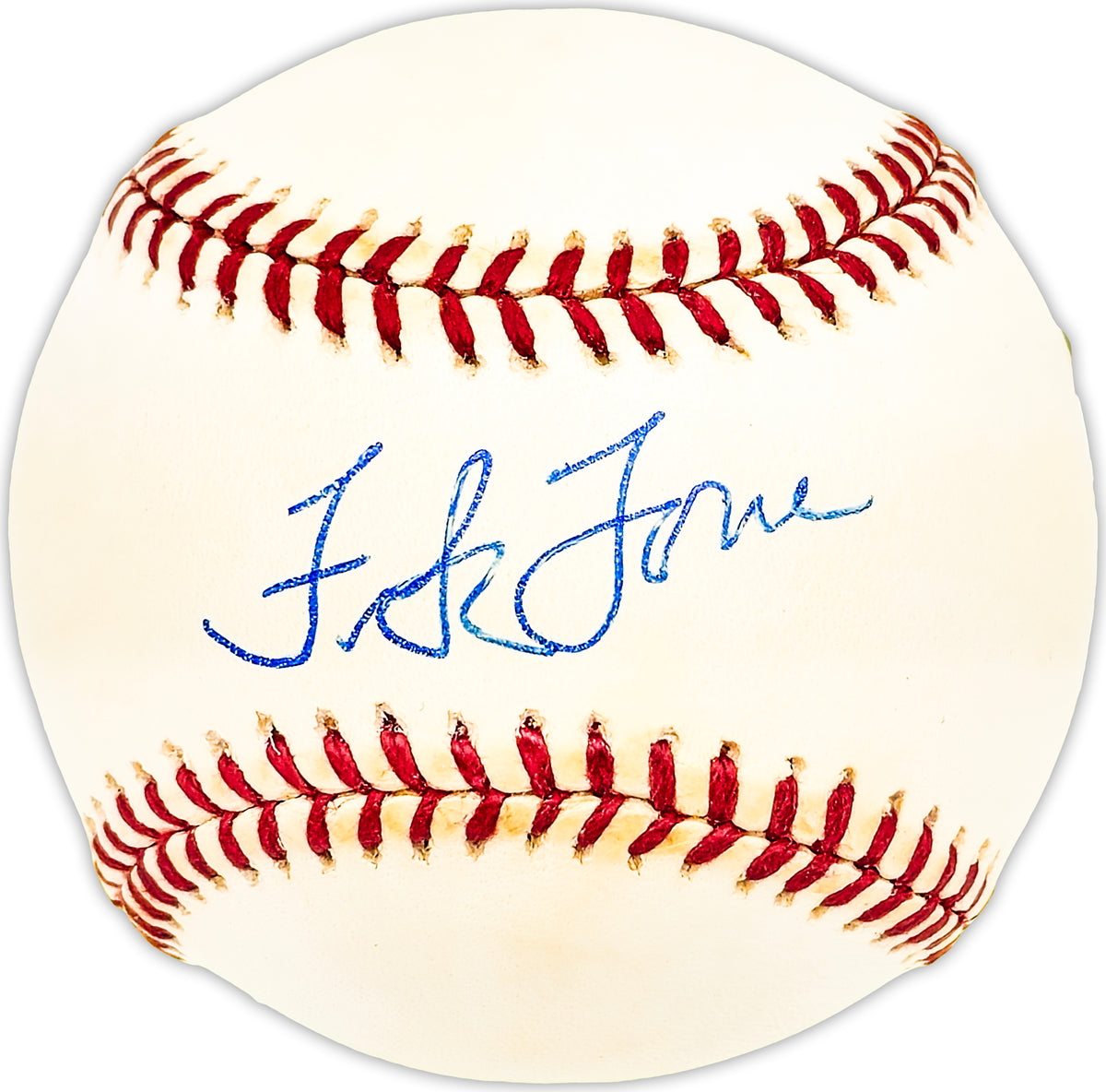 Frank Torre Autographed Official MLB Baseball Milwaukee Braves Beckett ...