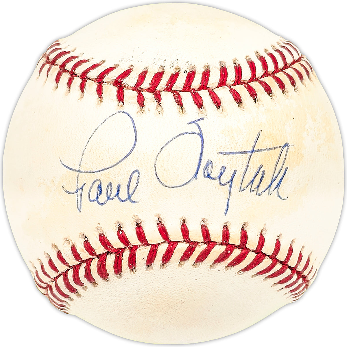 Paul Foytack Autographed Official AL Baseball Detroit Tigers — RSA