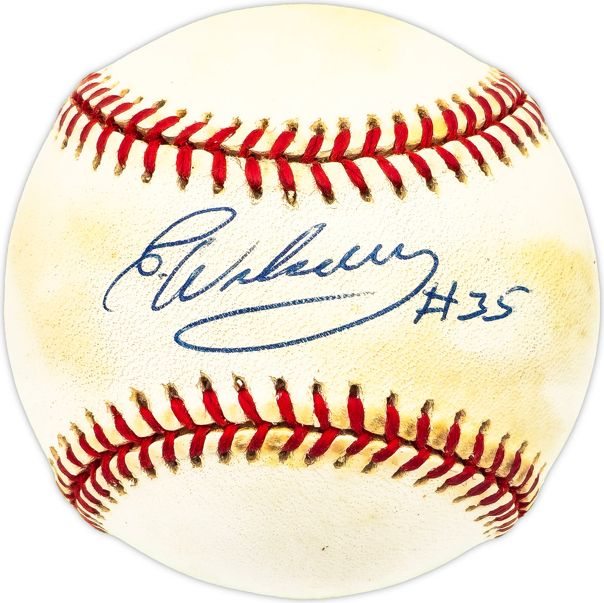 Enrique Wilson Autographed Official AL Baseball New York Yankees, Clev ...