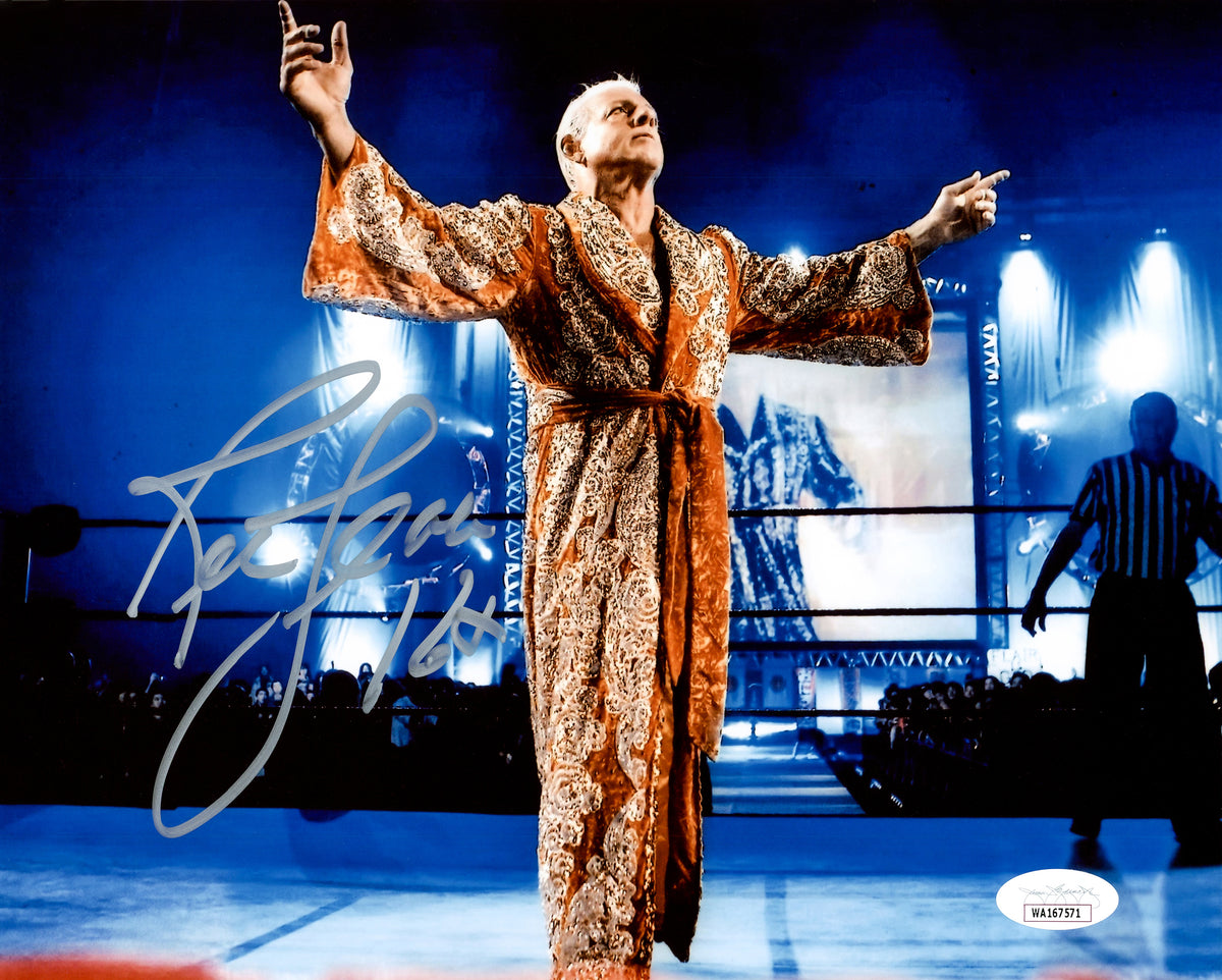 Ric Flair Autographed 8x10 Photo WWE "16x" JSA — RSA