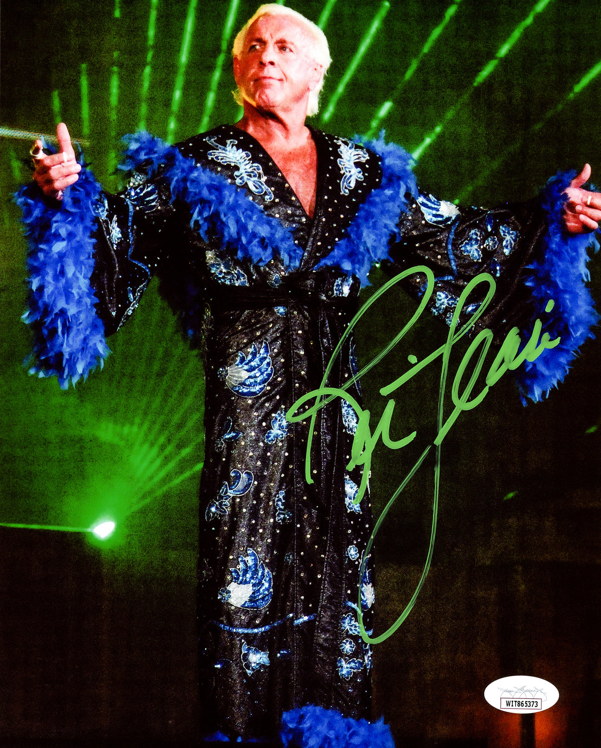 Ric Flair Autographed 8x10 Photo WWE JSA — RSA