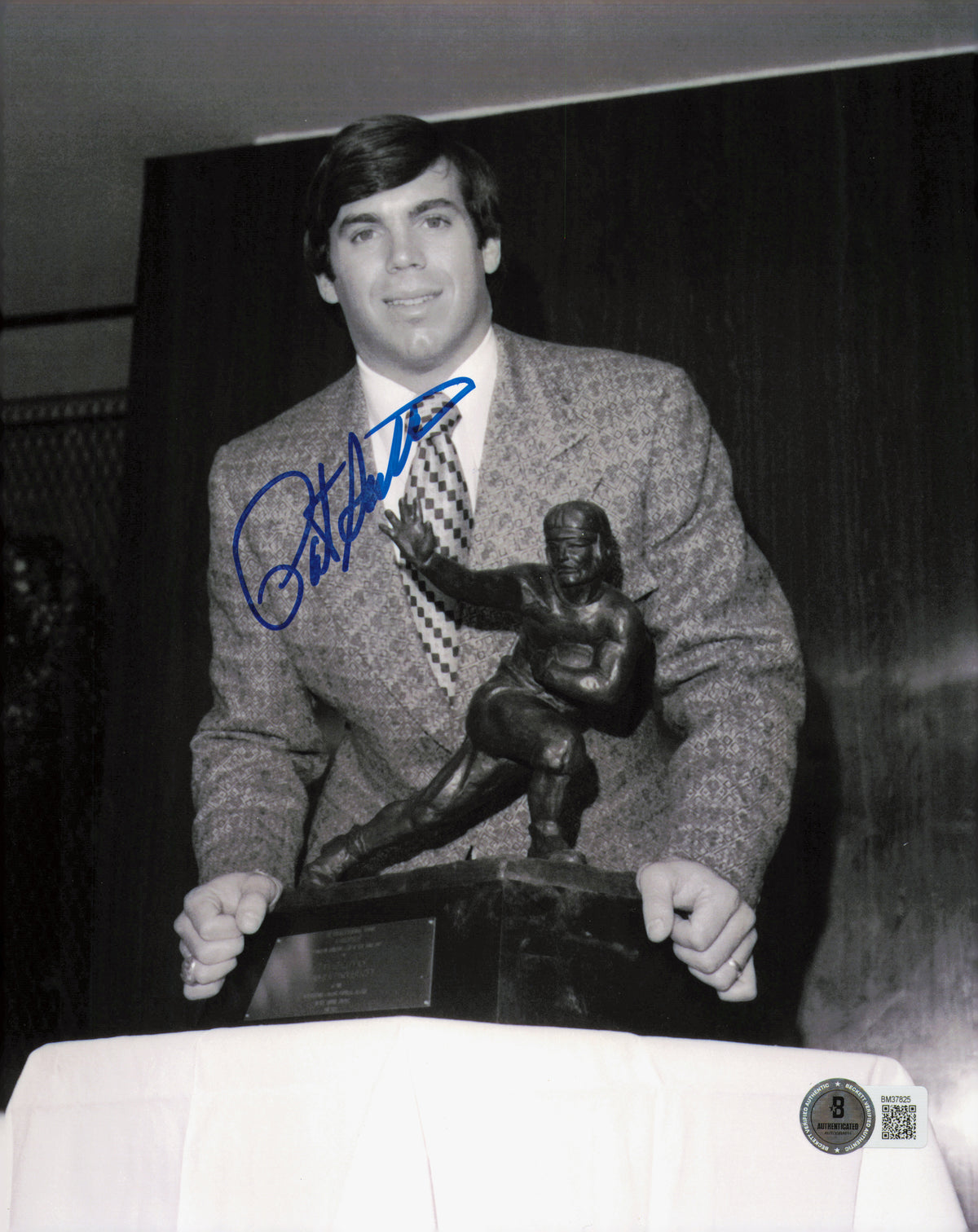 Pat Sullivan Autographed 8x10 Photo Auburn Heisman Beckett BAS QR #BM3 ...