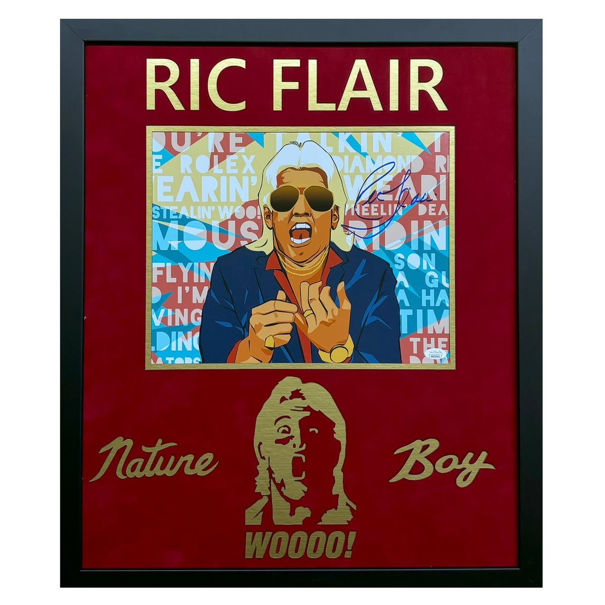 Ric Flair Hand Signed & Framed Wrestling 11x14 Photo (JSA) — RSA