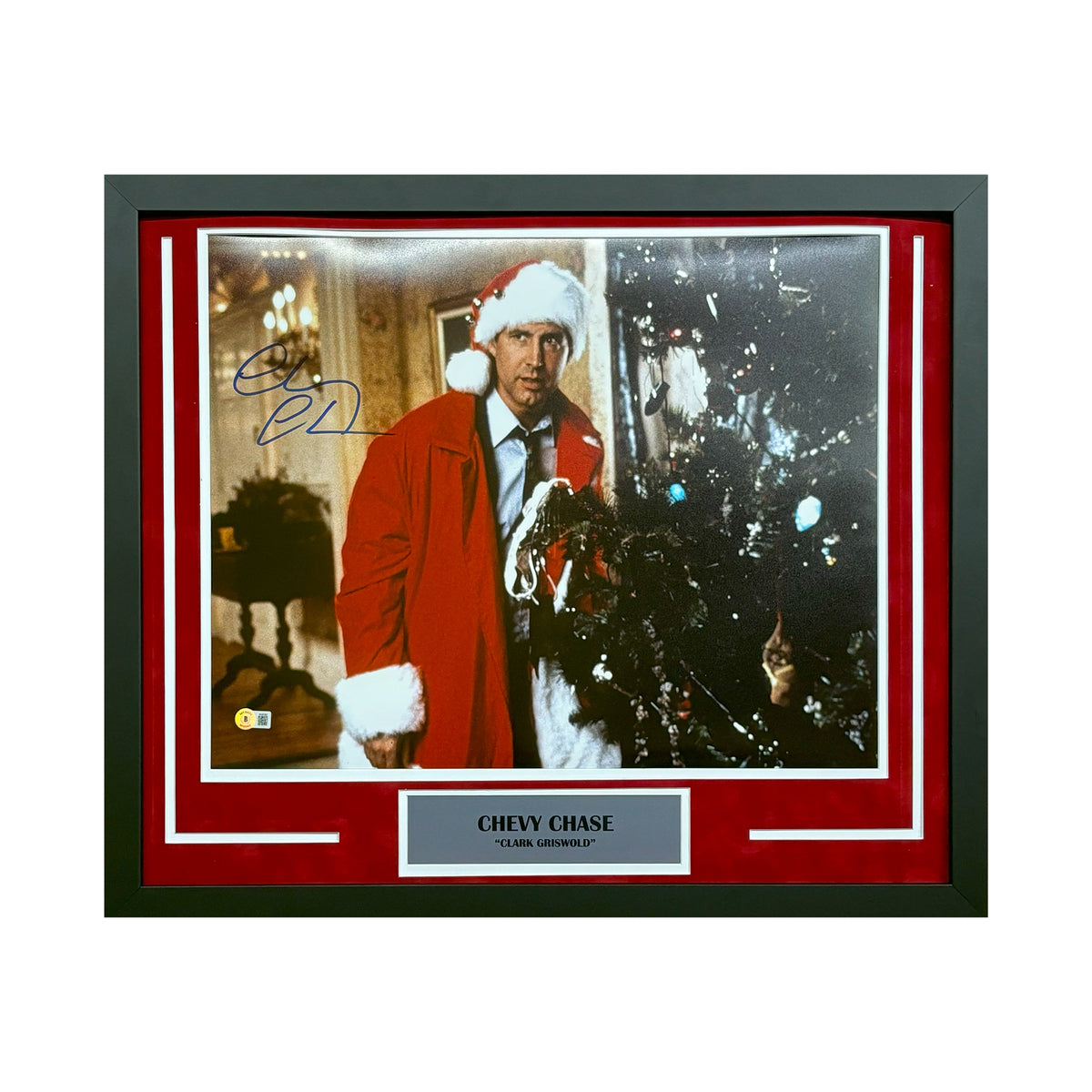 Chevy Chase Hand Signed & Framed 16x20 Christmas Vacation Photo — RSA