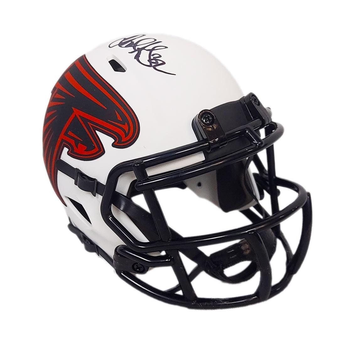 Jamal Anderson Signed Atlanta Falcons Lunar Eclipse Speed Mini Footbal ...