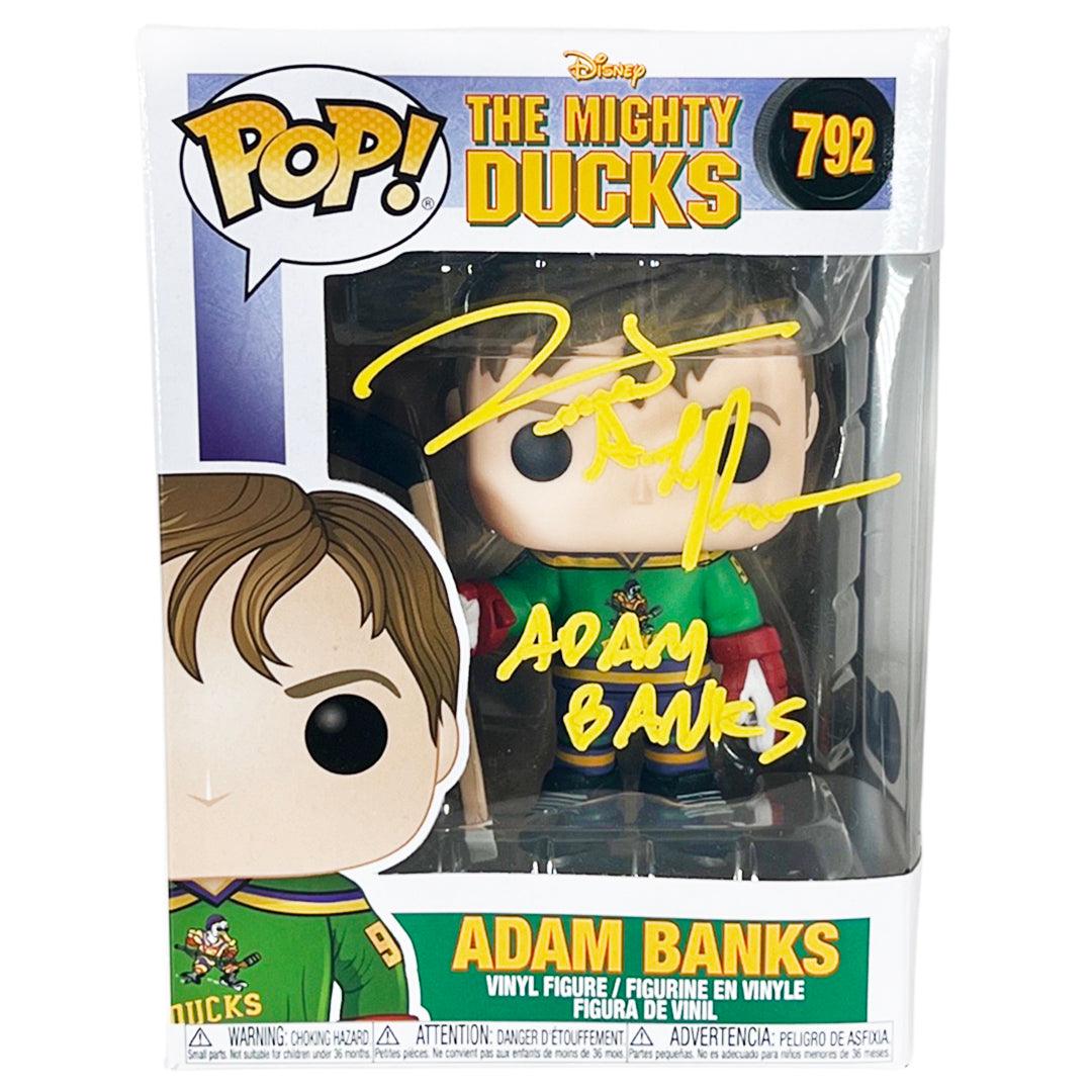 Vincent LaRusso Signed Adam Banks The Mighty Ducks Funko POP Vinyl Fig ...