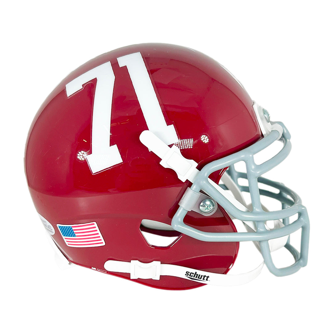 Herman Boone Signed T.C. Williams "Remember the Titans" Red Mini Schut ...