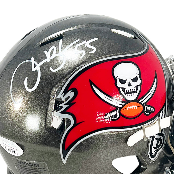 Derrick Brooks Signed Tampa Bay Buccaneers Speed Mini Football Helmet — RSA