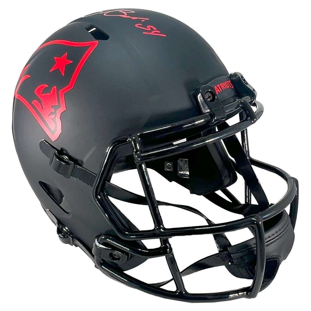 Tedy Bruschi Signed New England Patriots Eclipse Speed Full-Size Repli ...