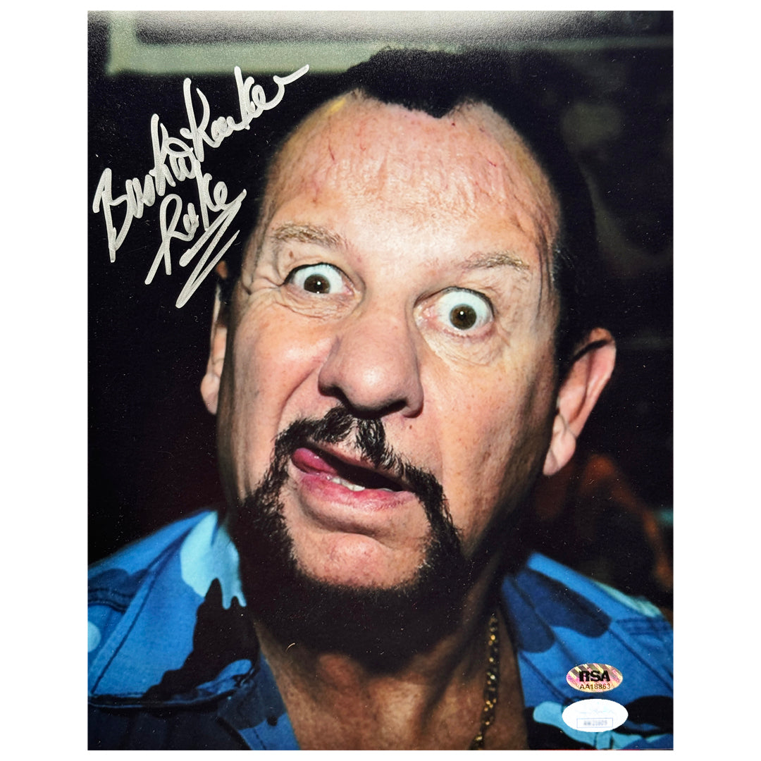 Bushwacker Luke Signed Pose 12 Wrestling 8x10 Photo (JSA) — RSA