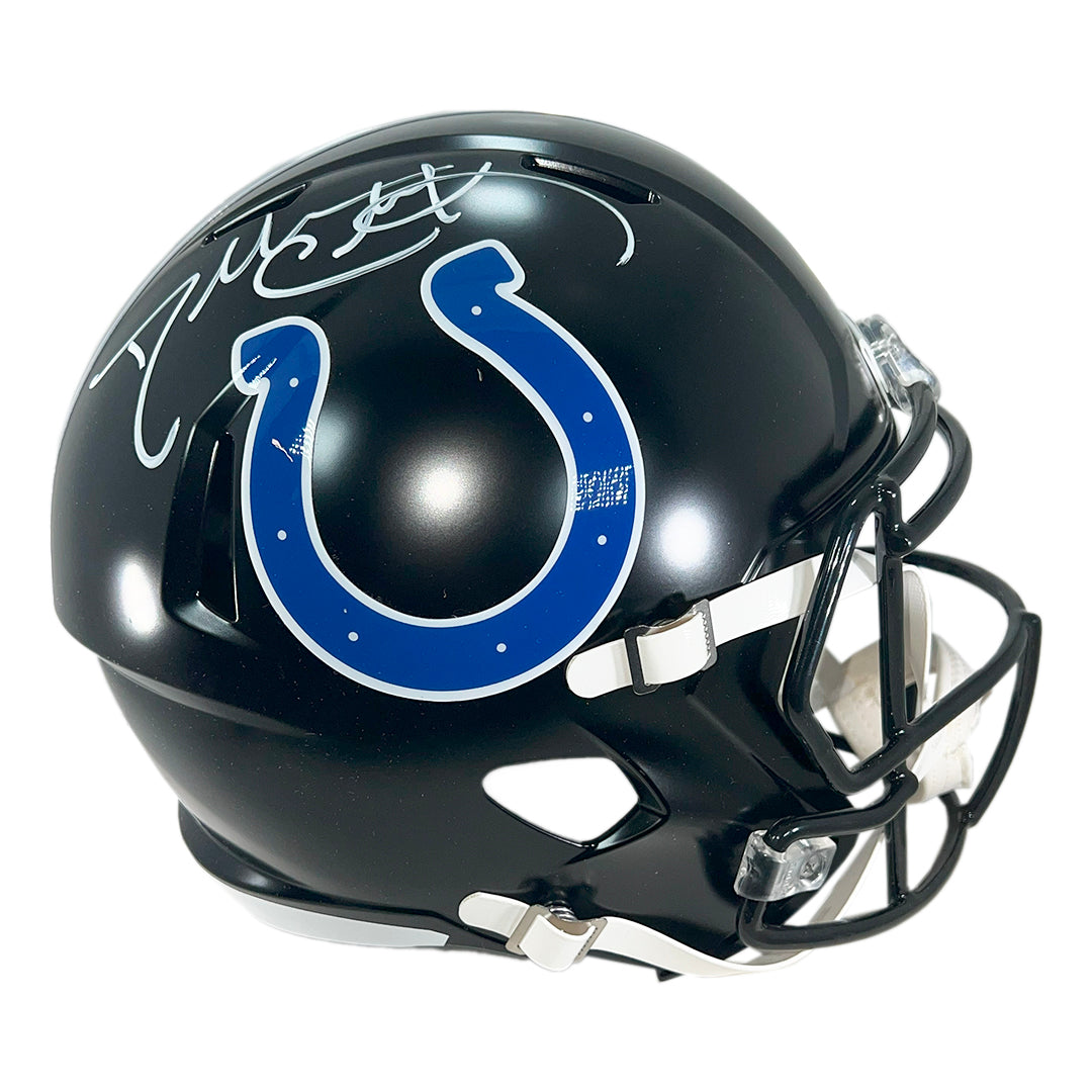 Dallas Clark Signed Indianapolis Colts Alt 2023 Speed Full-Size Replic ...