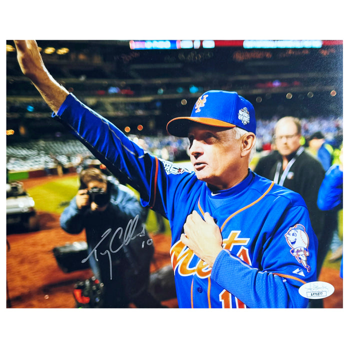 Terry Collins Signed New York Pose 4 Baseball 8x10 Photo (JSA) — RSA
