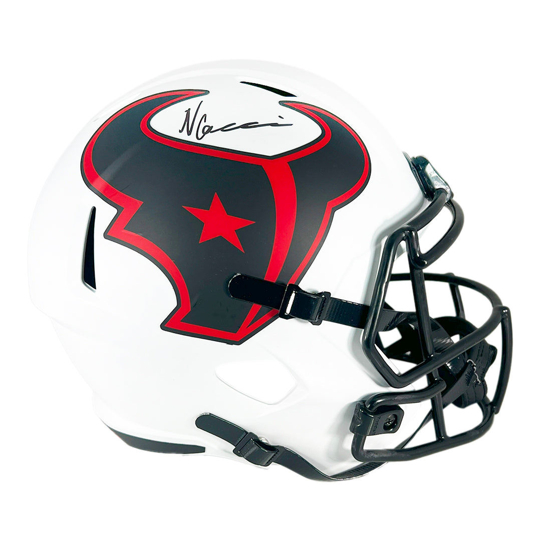 Nico Collins Signed Houston Texans Lunar Eclipse Speed Full-Size Repli ...