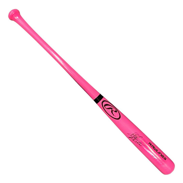Bartolo Colon Signed Big Sexy Inscription Rawlings Pink Baseball Bat ...