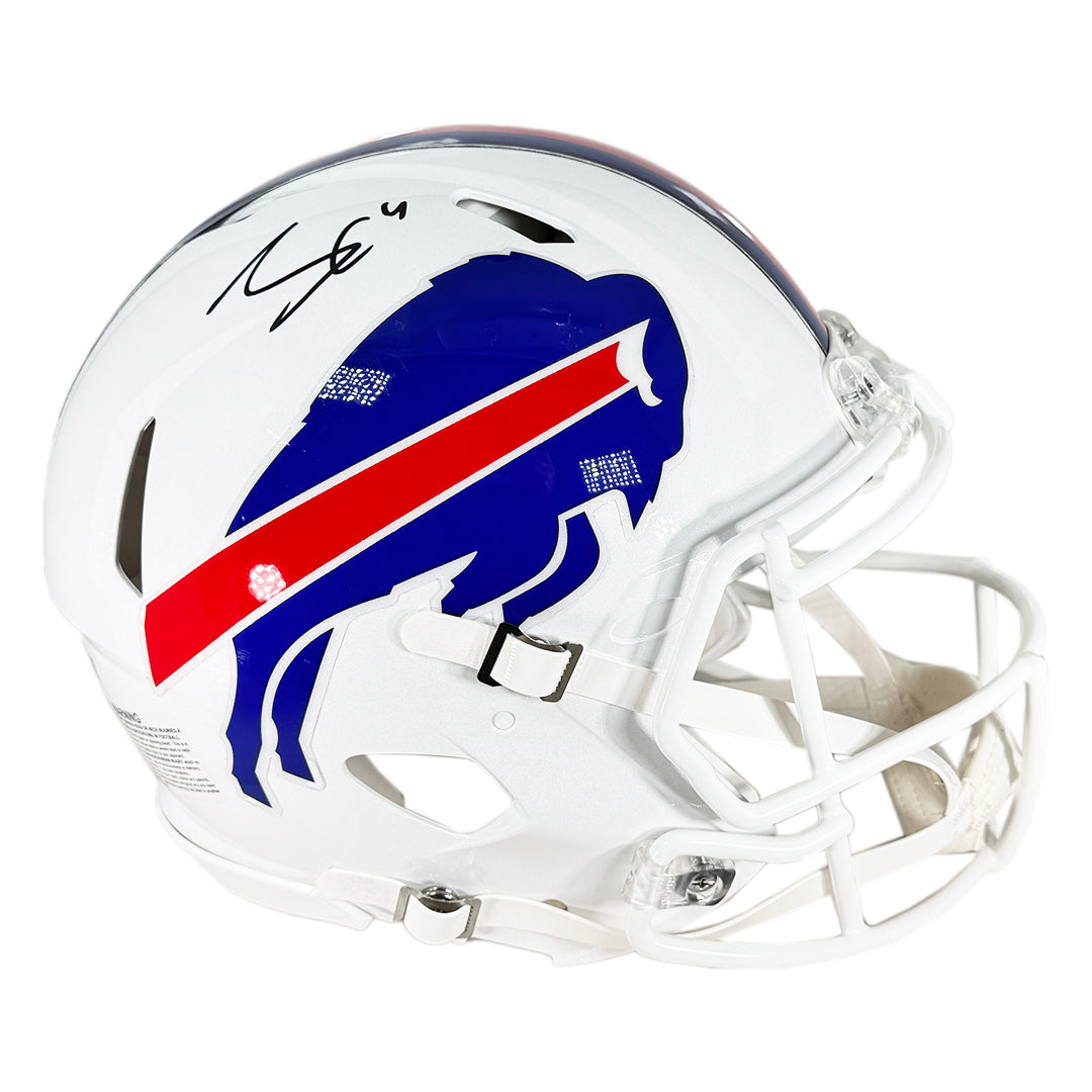 James Cook Signed Buffalo Bills Authentic Speed Full-Size Football Hel ...
