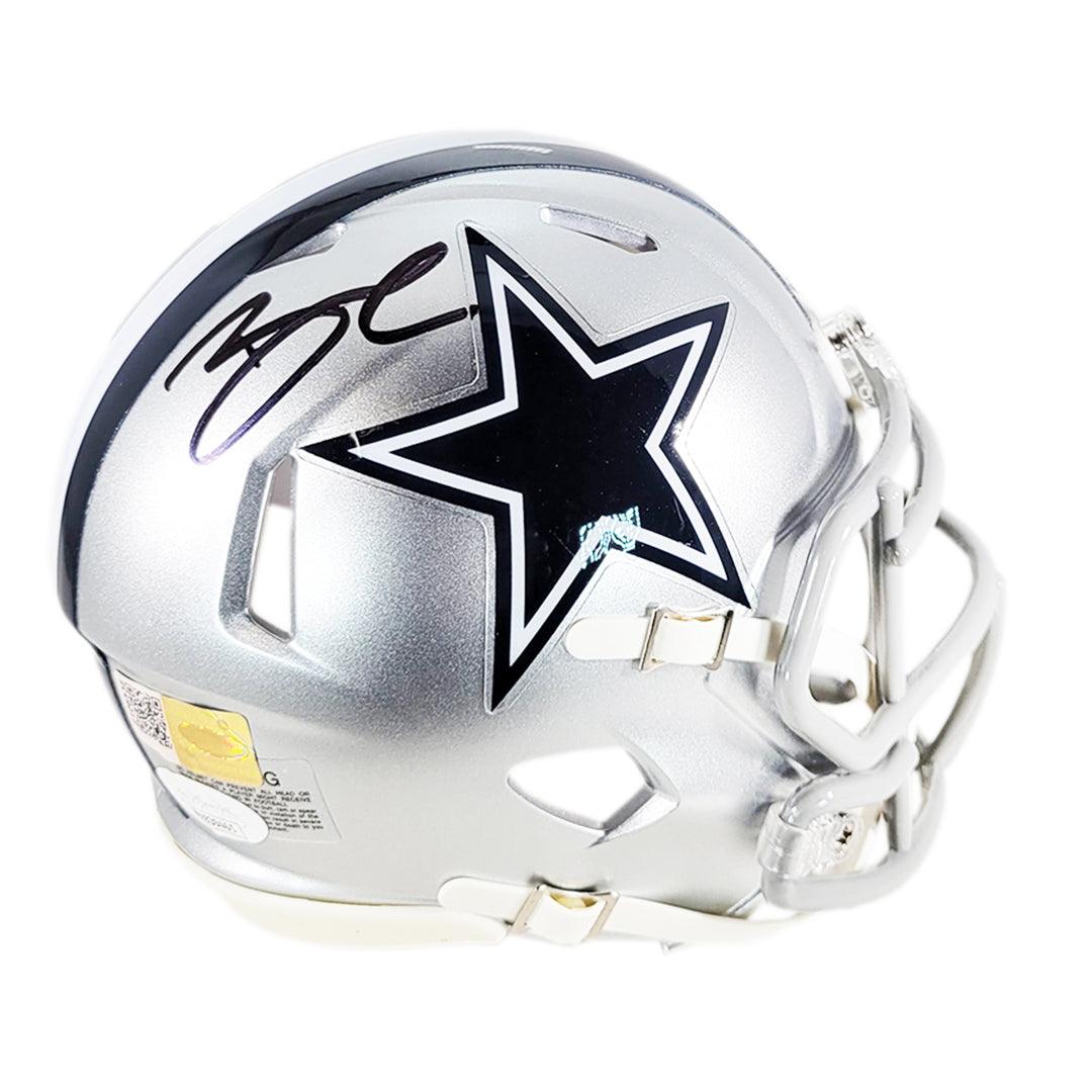 Brandin Cooks Signed Dallas Cowboys Speed Mini Football Helmet (JSA) — RSA