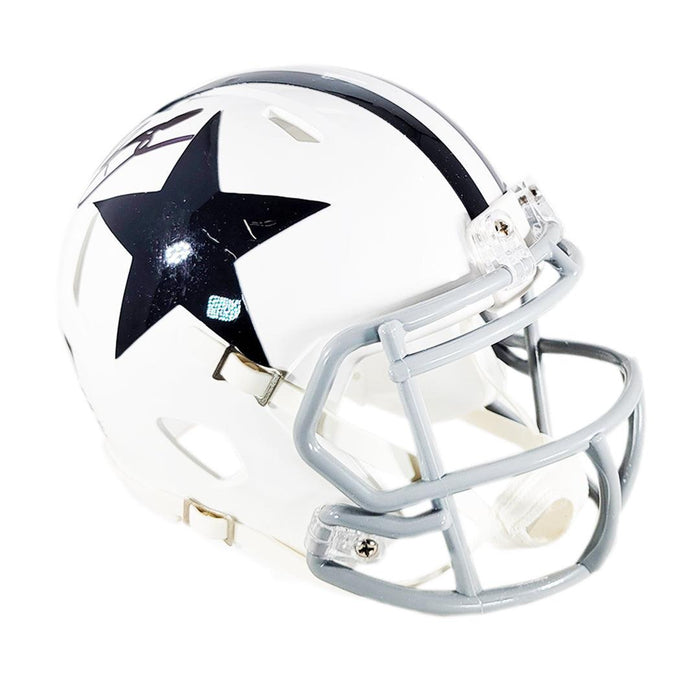 Brandin Cooks Signed Dallas Cowboys Throwback 1960-63 Speed Mini Footb ...