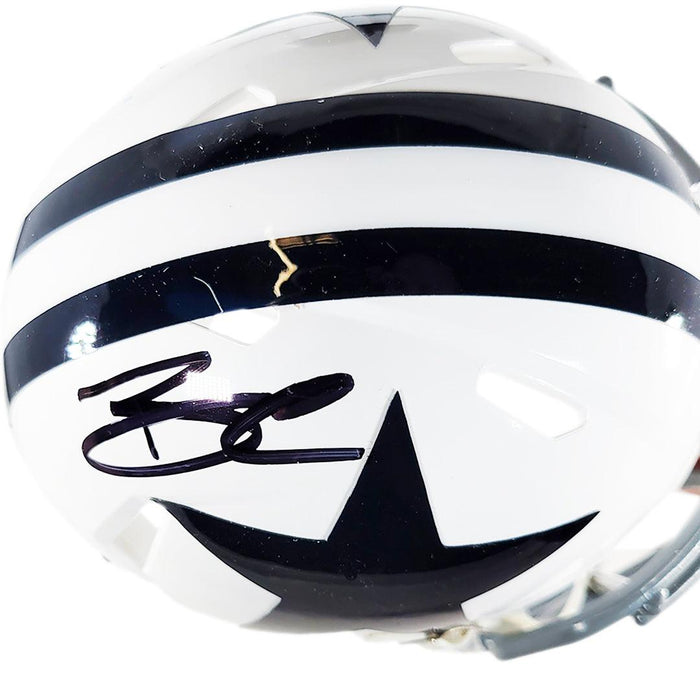 Brandin Cooks Signed Dallas Cowboys Throwback 1960-63 Speed Mini Footb ...