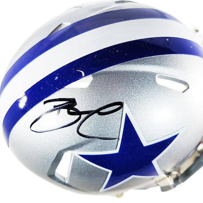 Brandin Cooks Signed Dallas Cowboys Throwback 1964-66 Speed Mini Footb ...