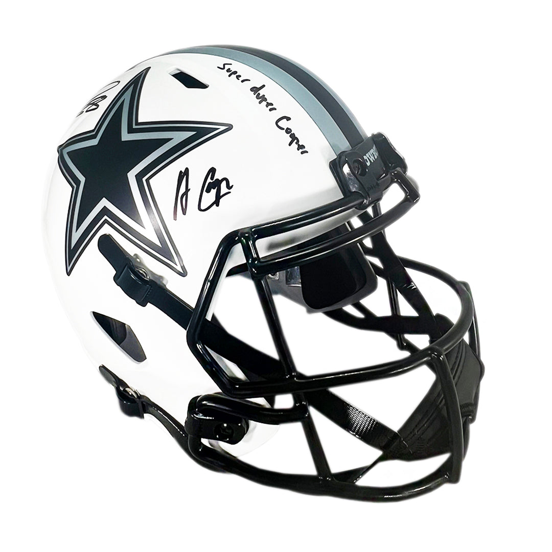 Amari Cooper & Ceedee Lamb Signed Super Duper Cooper Inscription Dalla ...