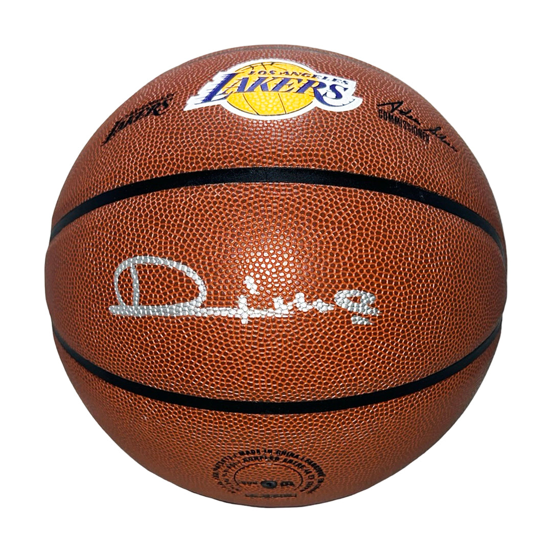 Vlade Divac Signed Los Angeles Lakers Wilson NBA Team Logo Basketball — RSA
