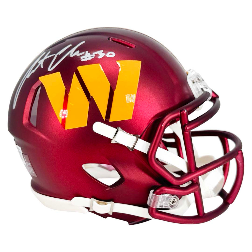 Football Signed Mini Helmets with Authentication - RSA