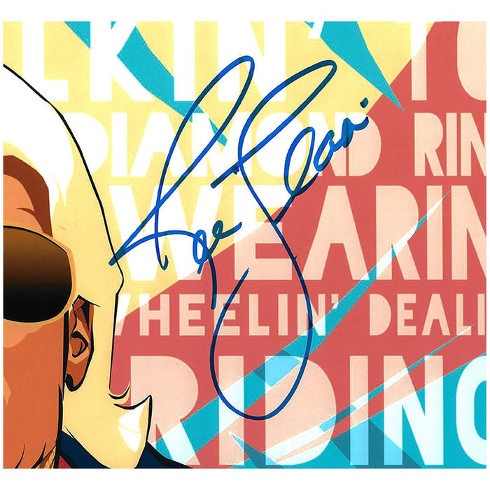 Ric Flair Signed 11x14 Animated Wrestling Photo (JSA) — RSA