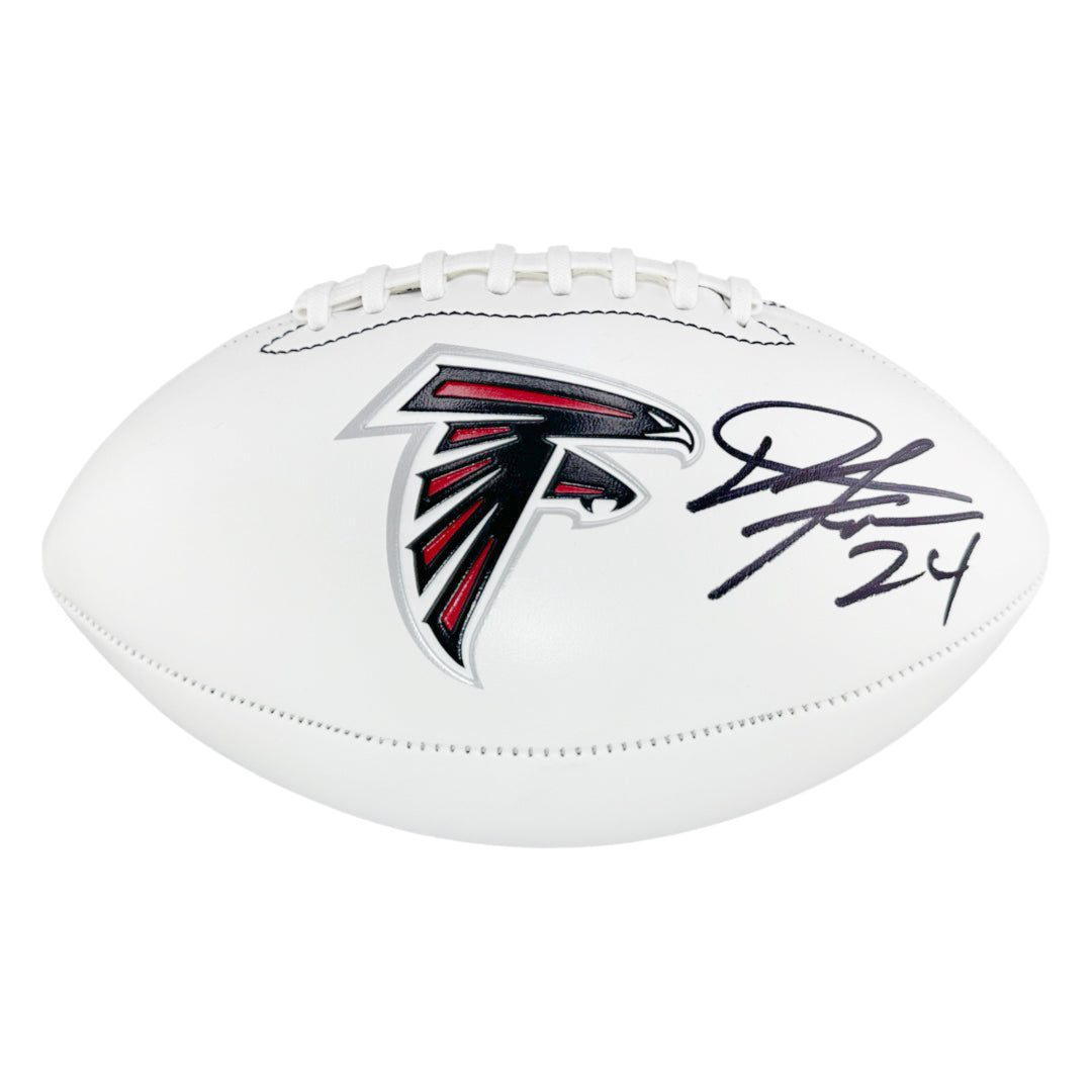 Devonta Freeman Signed Atlanta Falcons Official NFL Team Logo Football ...