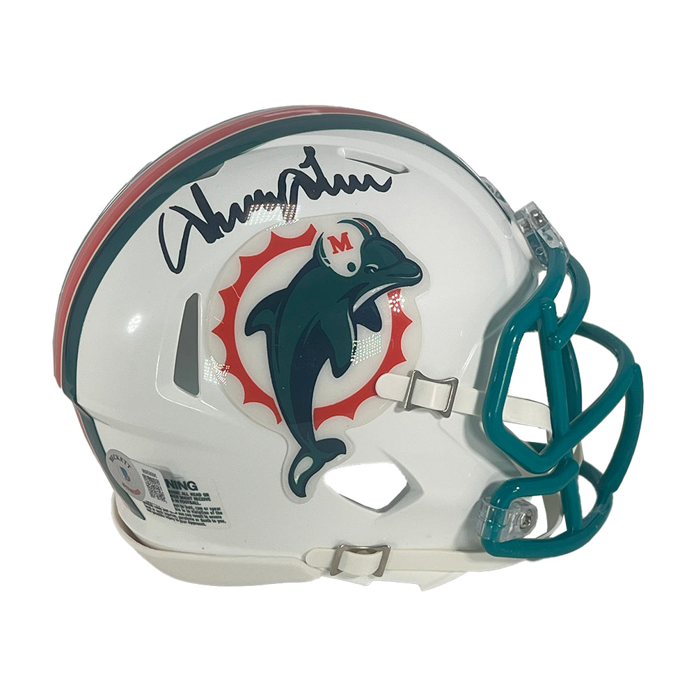 Irving Fryar Signed Miami Dolphins Throwback 97-12 Speed Mini Football ...