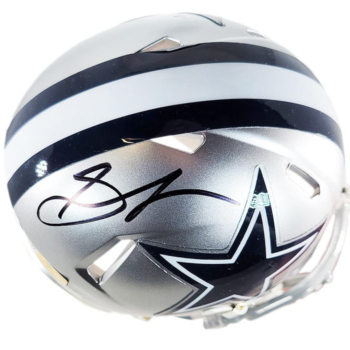 Stephon Gilmore Signed Dallas Cowboys Speed Mini Football Helmet (JSA ...