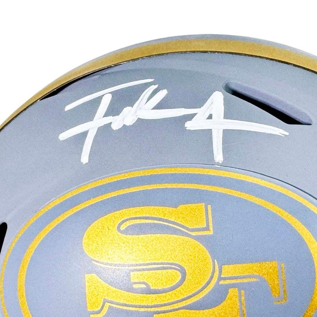 Football Signed Mini Helmets with Authentication - RSA