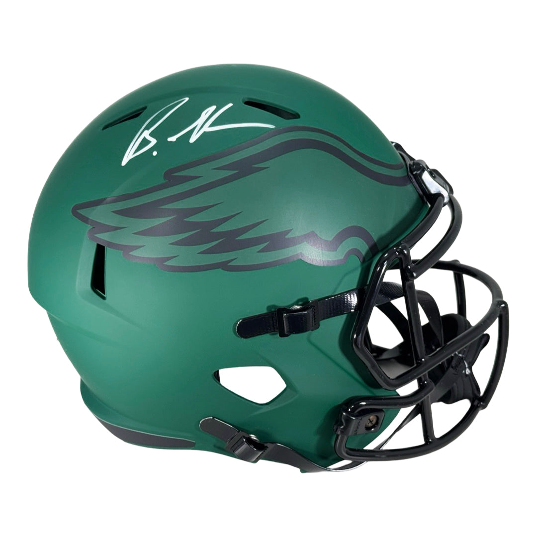 Brandon Graham Signed Philadelphia Eagles Rave Full-Size Replica Footb ...