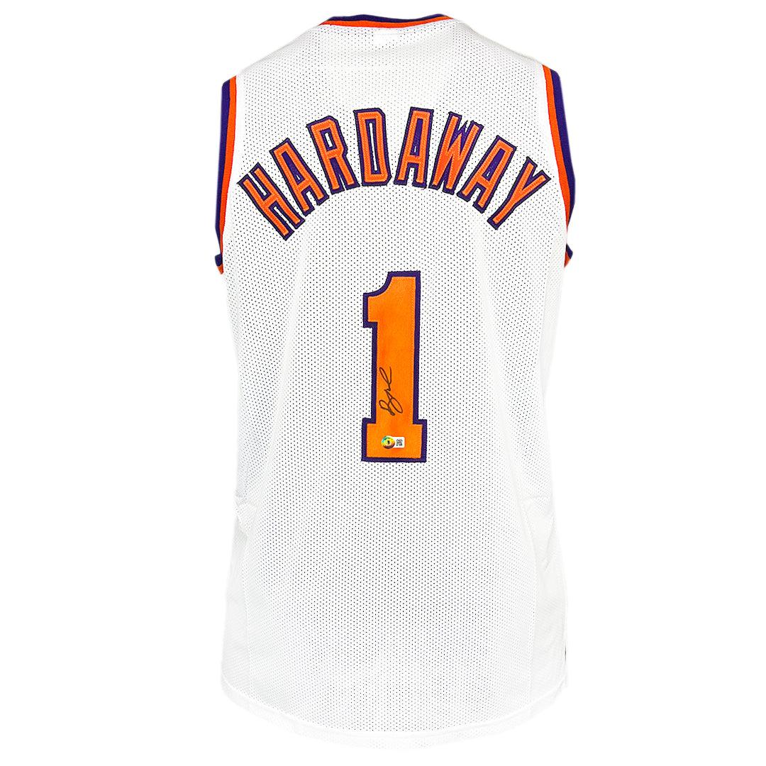 Anfernee Penny Hardaway Signed Phoenix White Basketball Jersey (Becket ...