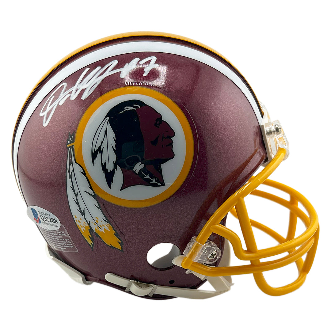 Dwayne Haskins Jr Signed Washington Redskins Mini Football Helmet (Bec ...