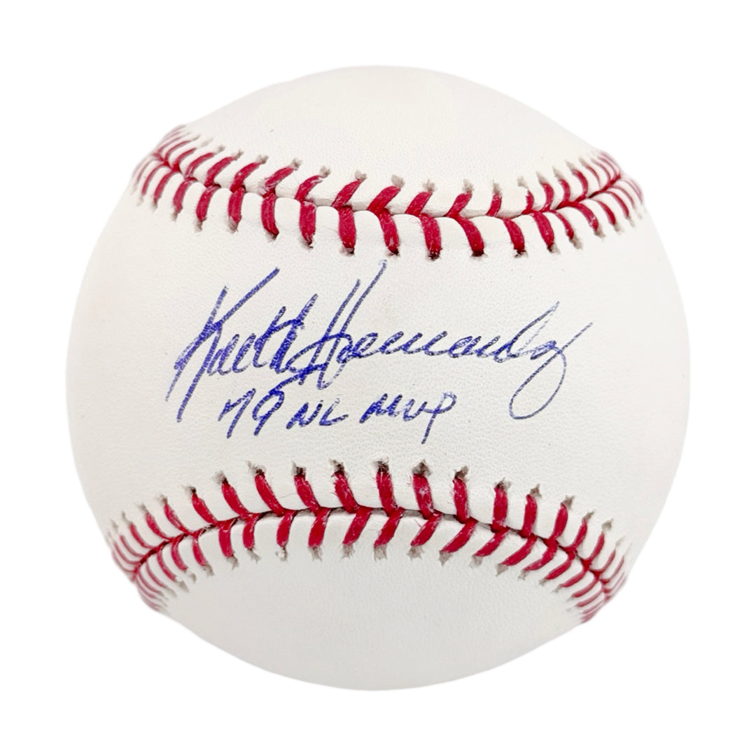 Keith Hernandez Signed 79 NL MVP Inscription Rawlings Official Major L ...