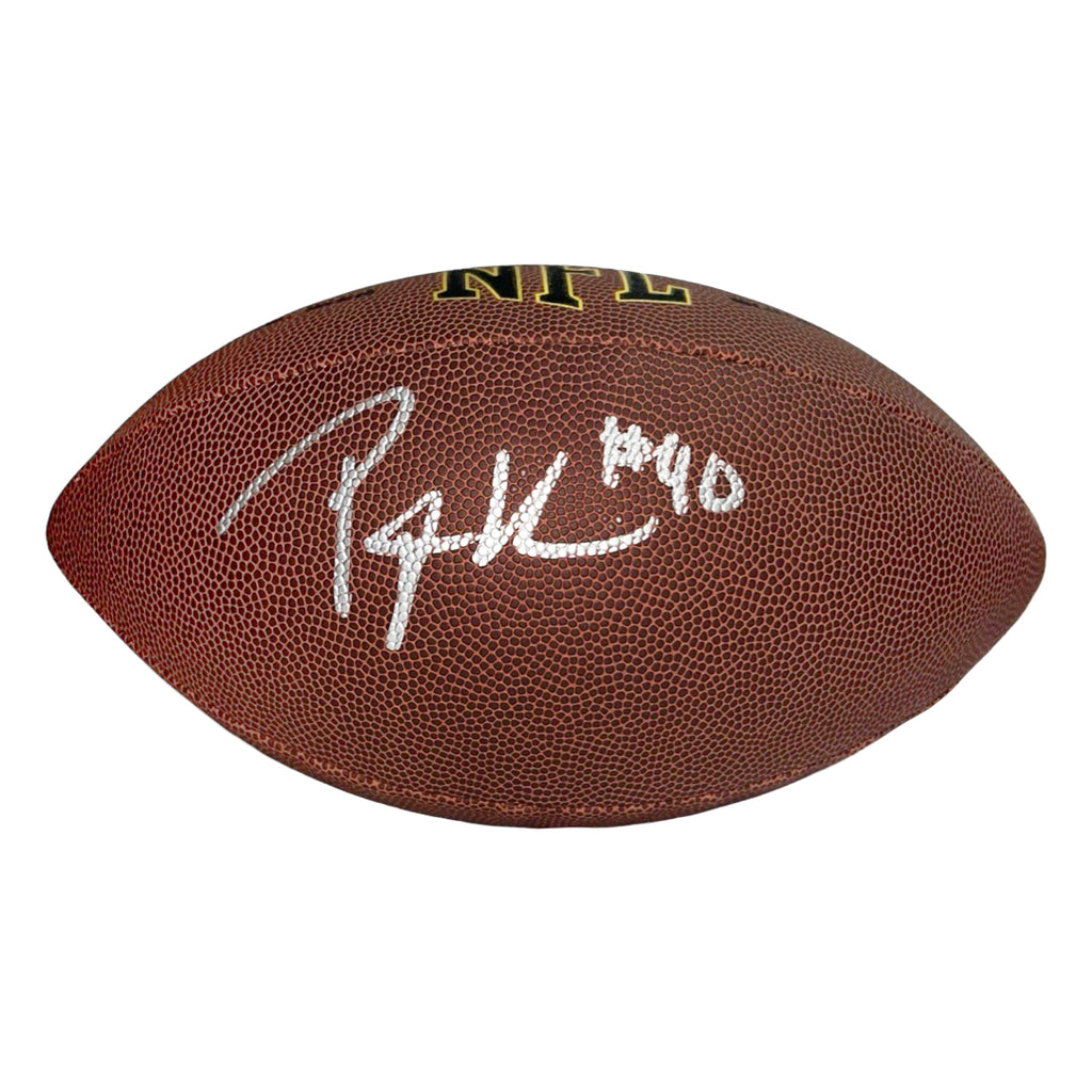 Signed Footballs - Autographed NFL Memorabilia — RSA