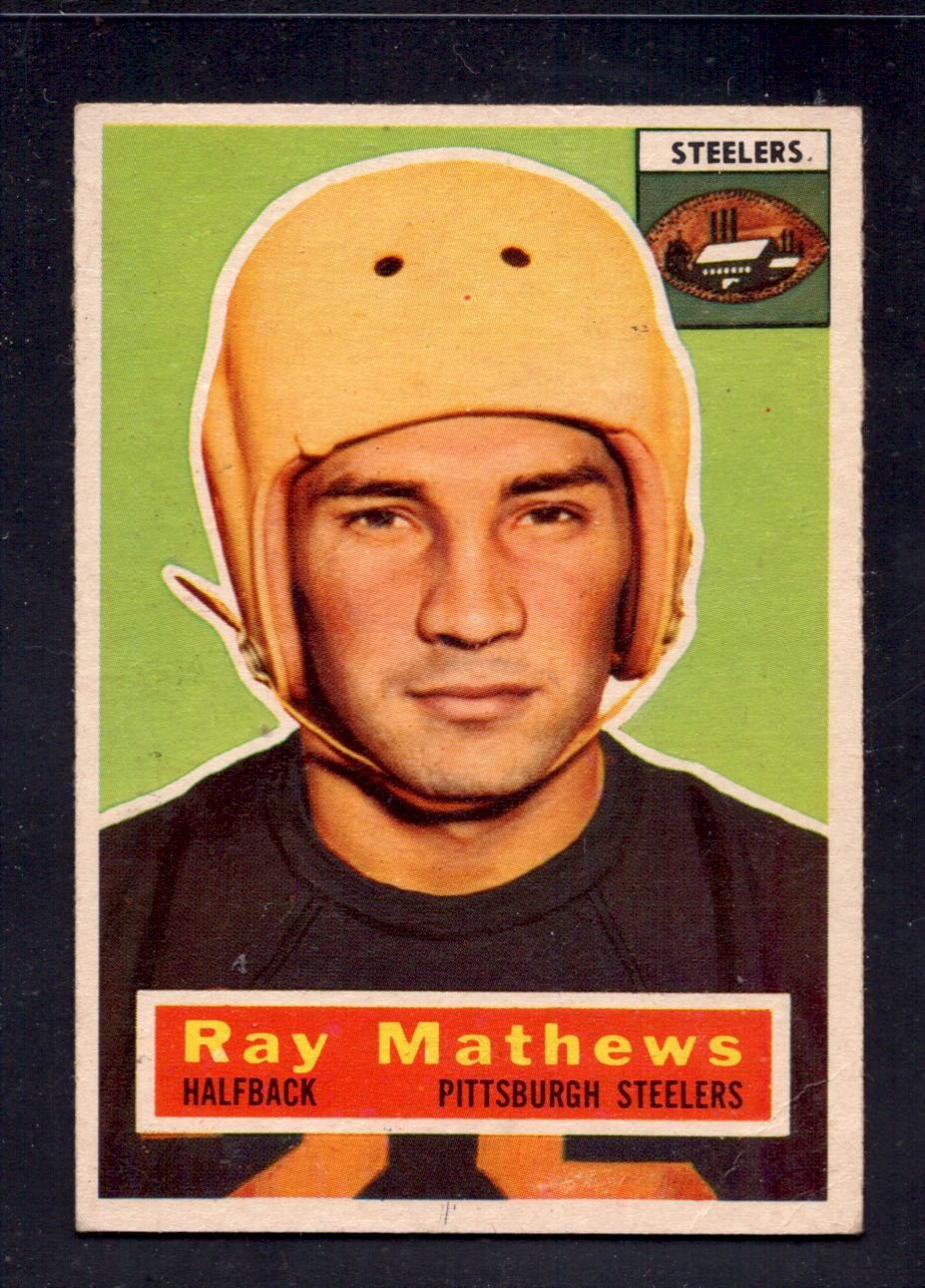 1956 Topps #75 Ray Mathews Steelers Football Card — RSA
