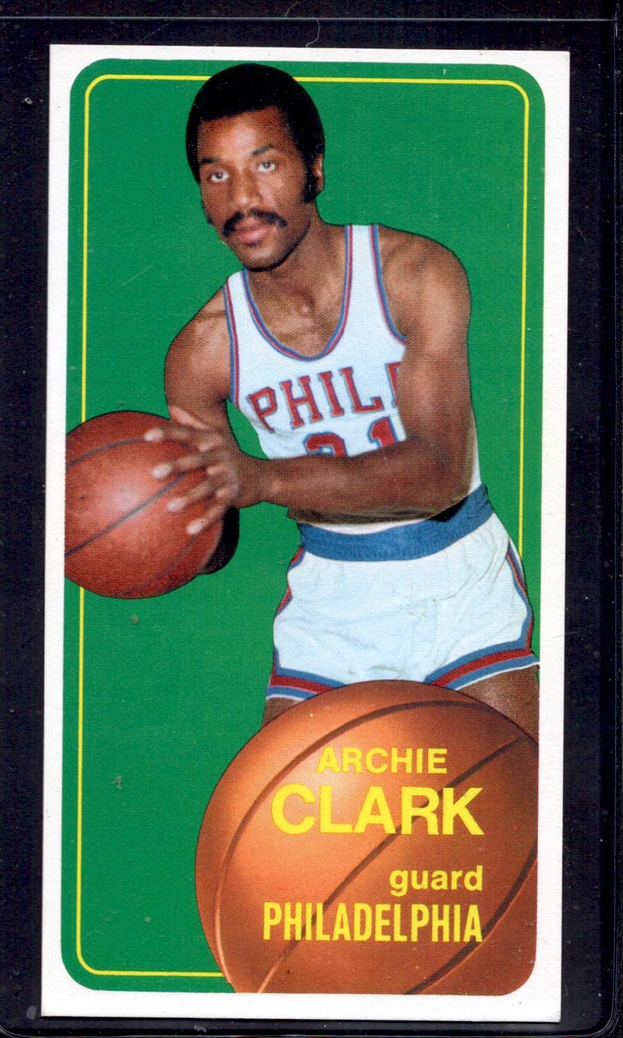 1970-71 Topps #105 Archie Clark Philadelphia 76ers Basketball Cards — RSA