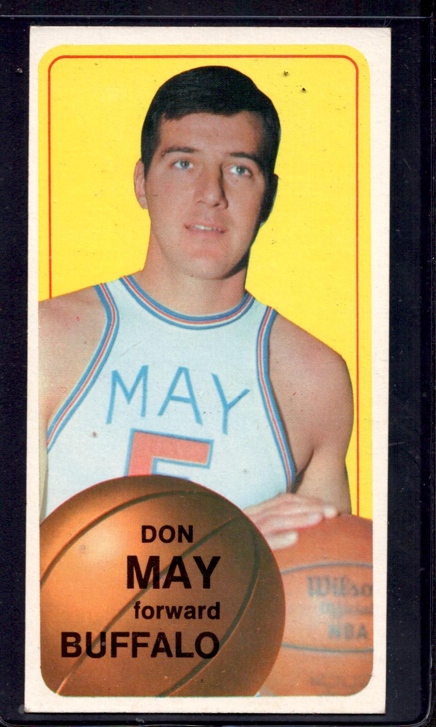 1970-71 Topps #152 Don May Buffalo Braves Basketball Cards — RSA