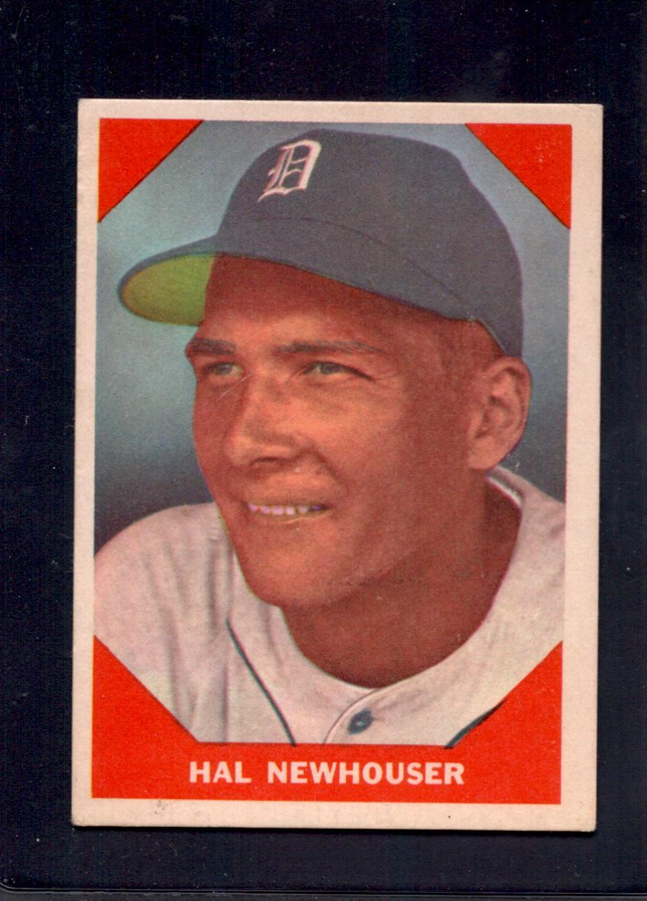 1960 Hal Newhouser Fleer Baseball Greats #68 Baseball Card — RSA