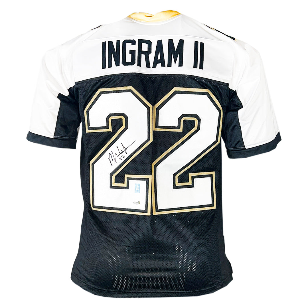 Mark Ingram Signed New Orleans Black Football Jersey (JSA) — RSA