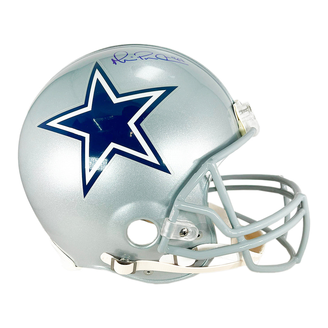 Michael Irvin Signed Dallas Cowboys Authentic Full-Size Football Helme ...