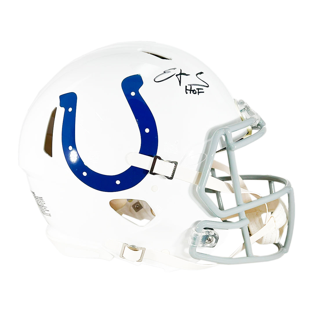Edgerrin James Signed HOF Inscription Indianapolis Colts Authentic Spe ...