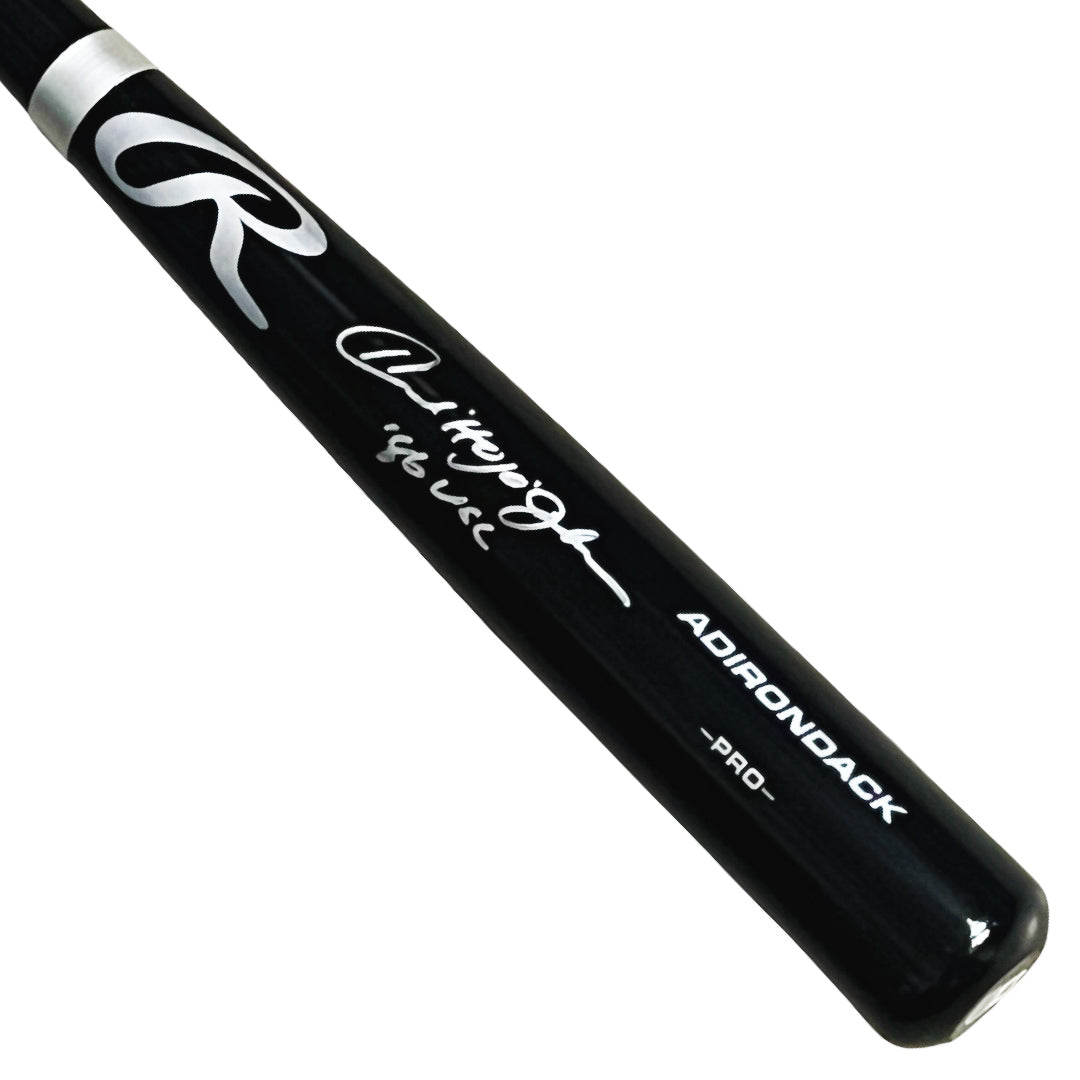 Howard Johnson Signed 86 WSC Inscription Rawlings Black Baseball Bat ...