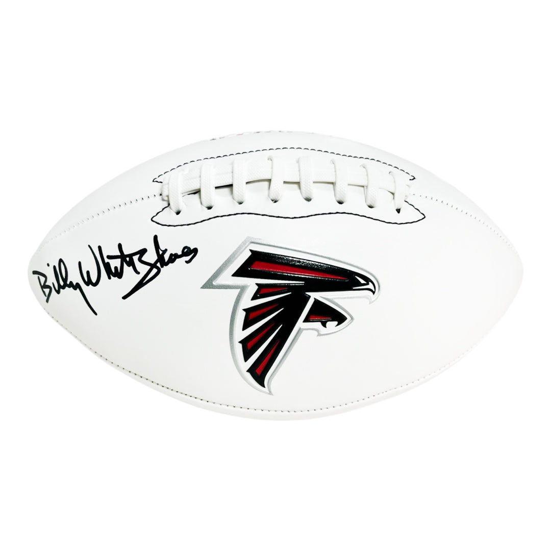 Billy "White Shoes" Johnson Signed Atlanta Falcons Official NFL Team L ...